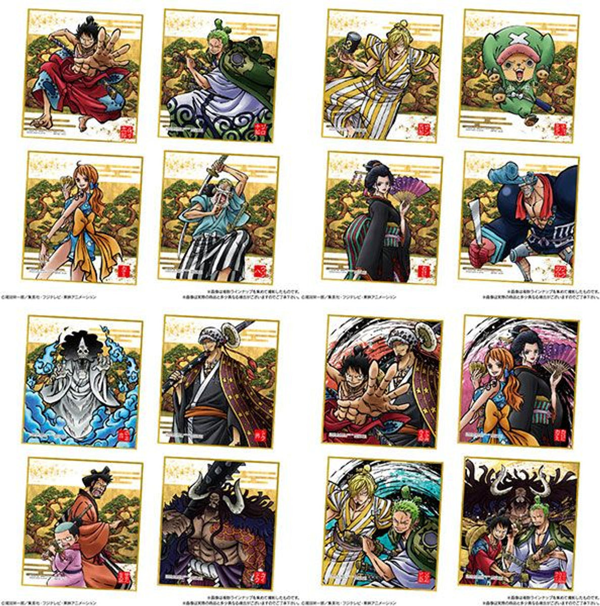 One Piece Art Set 2 Shikishi Pack x1 (Personal Break – Trainer Trav's ...